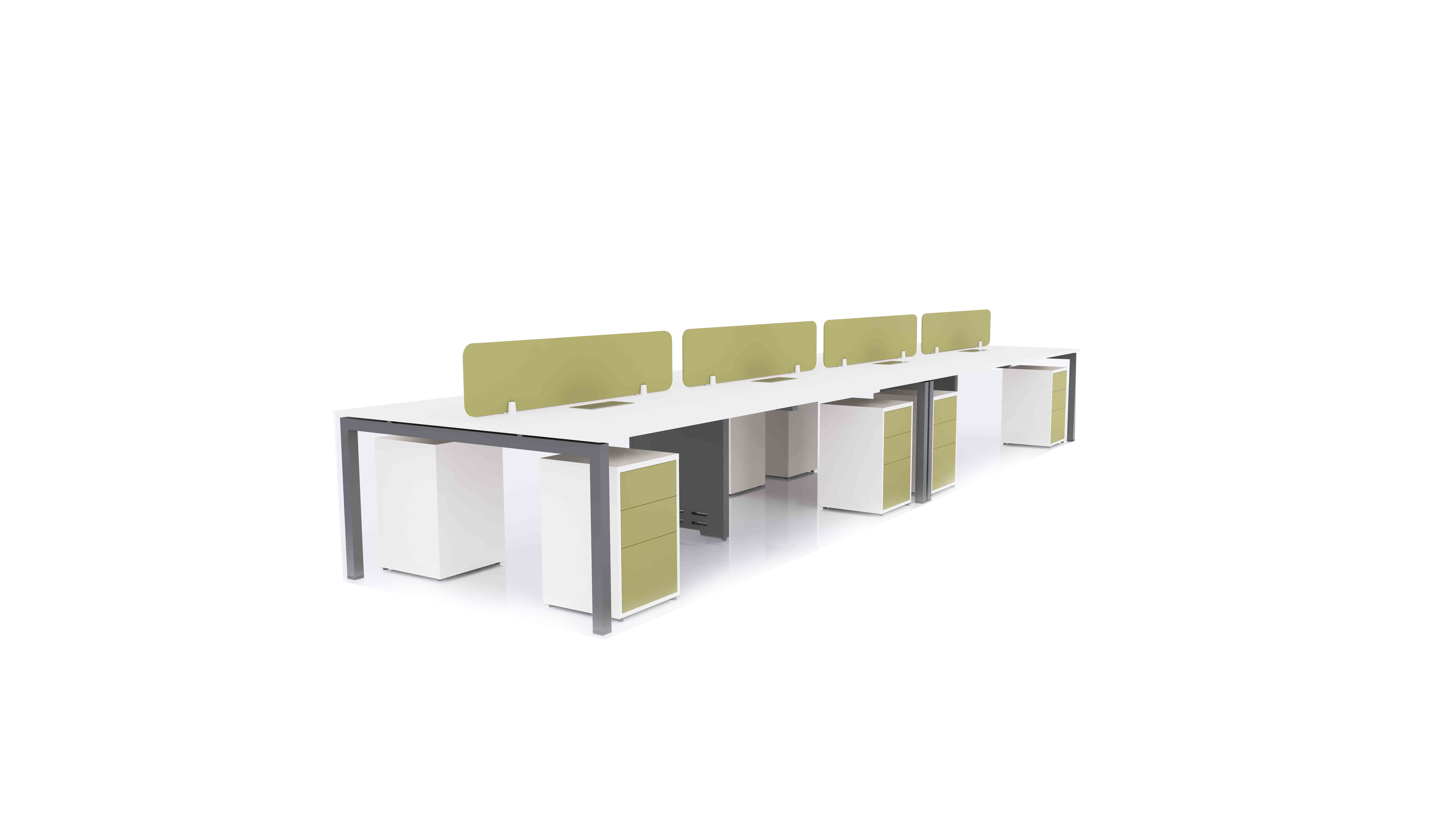 Versatile Modular Office Desk Systems for Corporate Business