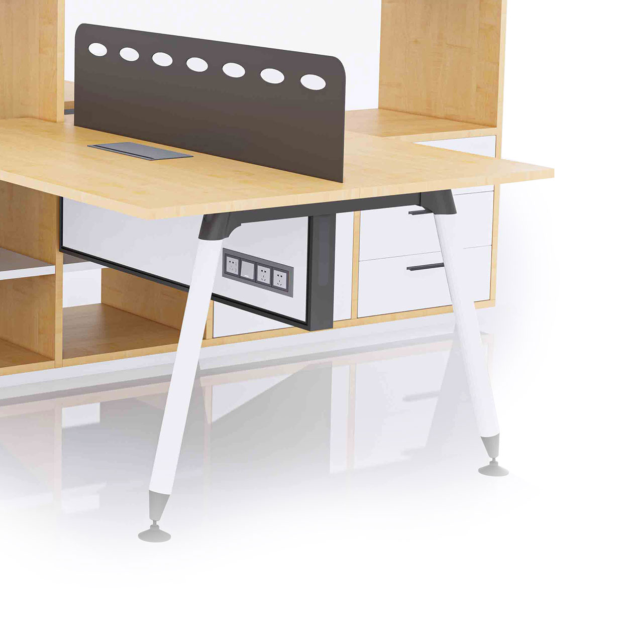 Small Modular Computer Desks for Office and Home