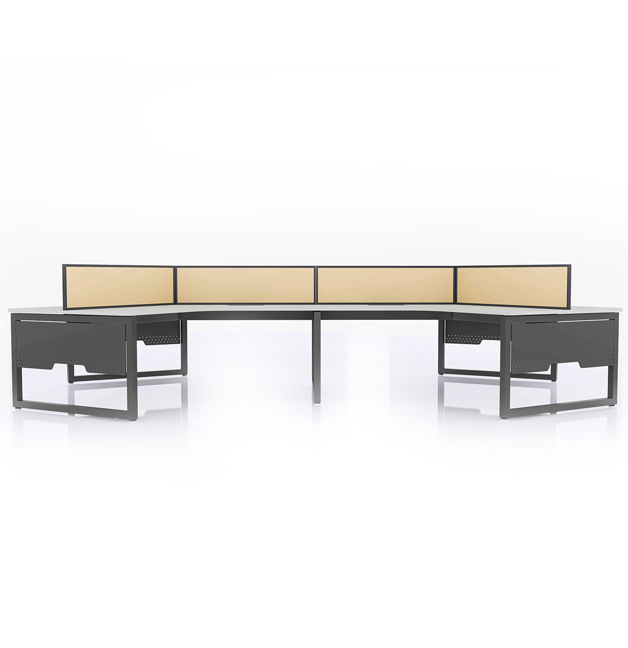 Small Modular Computer Desks for Office and Home