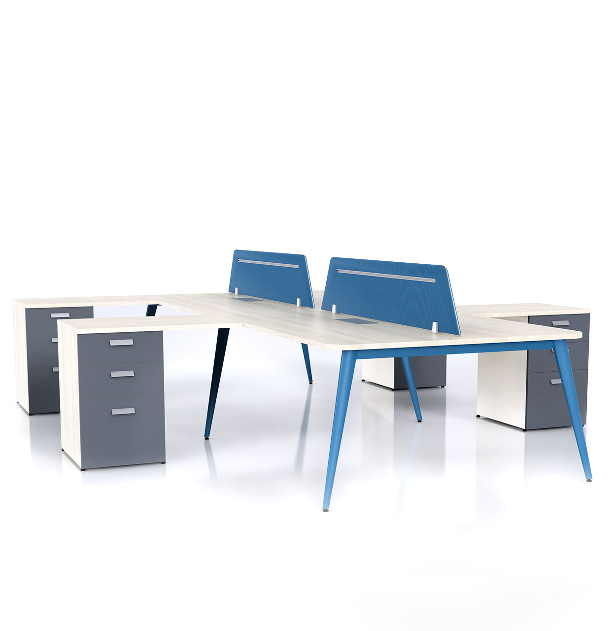 Small Modular Computer Desks for Office and Home